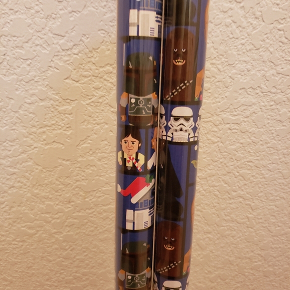 Star Wars | Party Supplies | Star Wars Gift Wrap Wrapping Paper Roll ...